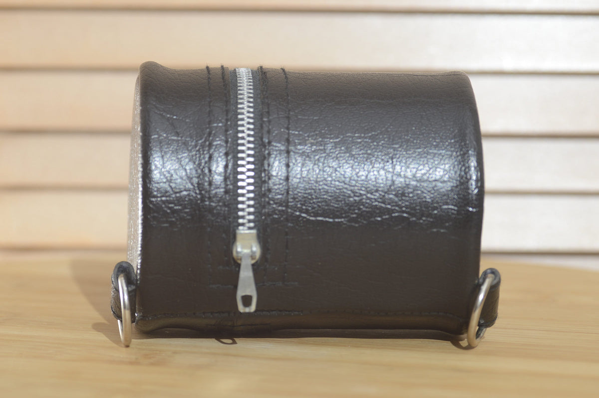 Fantastic Hard Leather Lens Case. Perfect for protecting your Vintage ...
